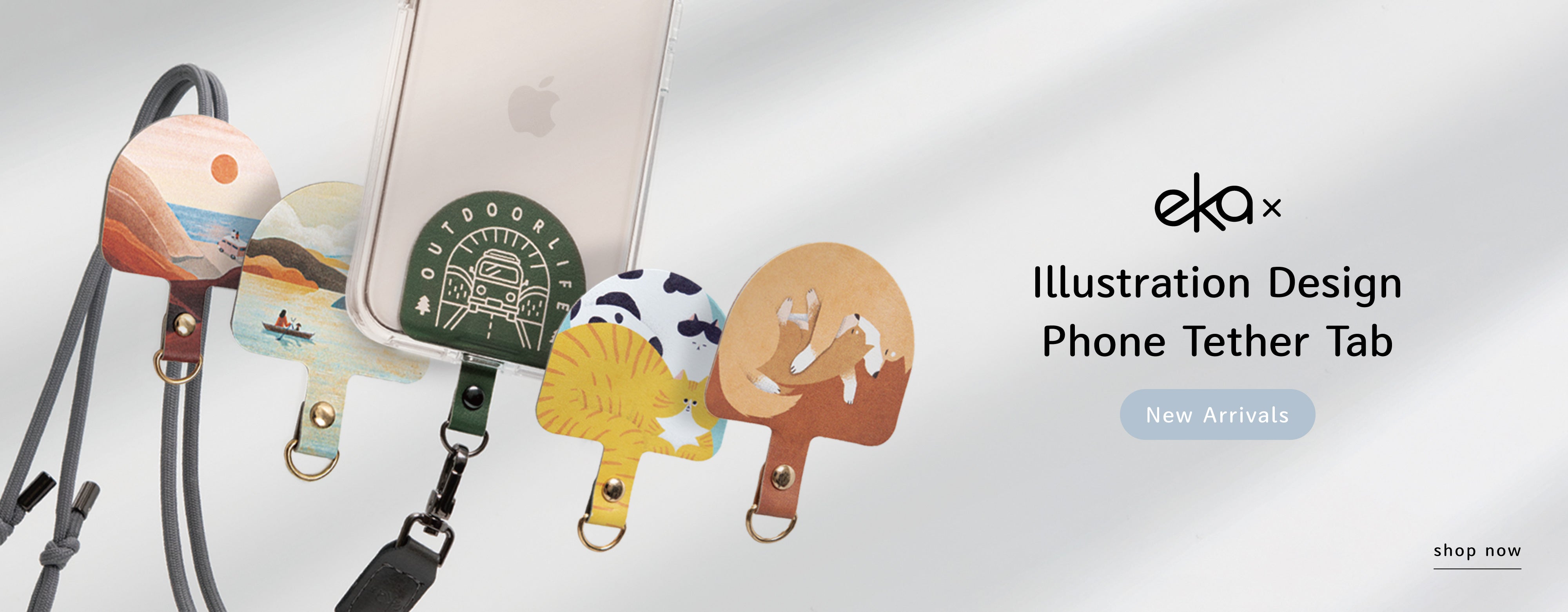 【Illustration Design】Phone Tether Tab — ekaxglobal